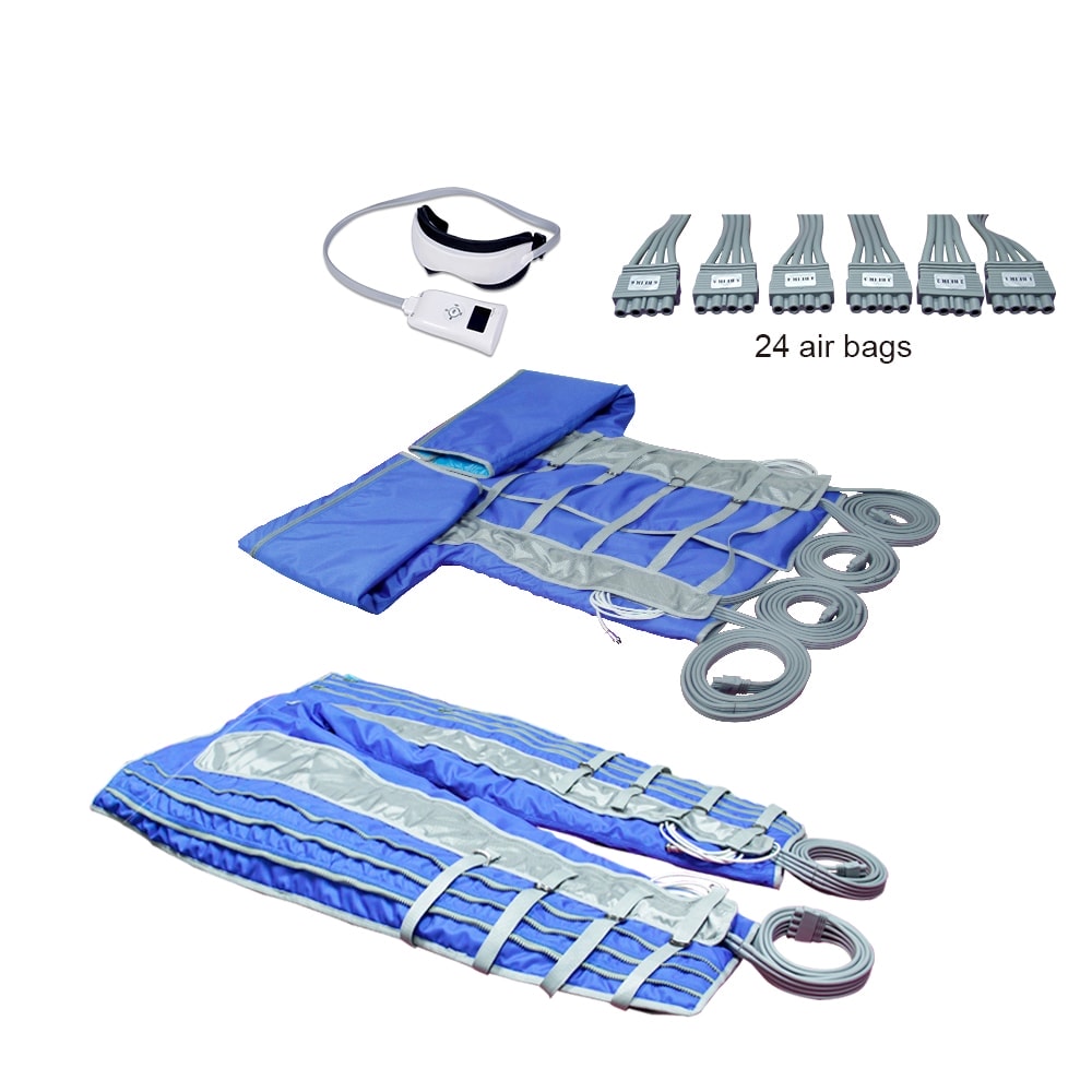24 Air Bags Pressotherapy Suna lymphatic drainage massage suit - Mihoji ...